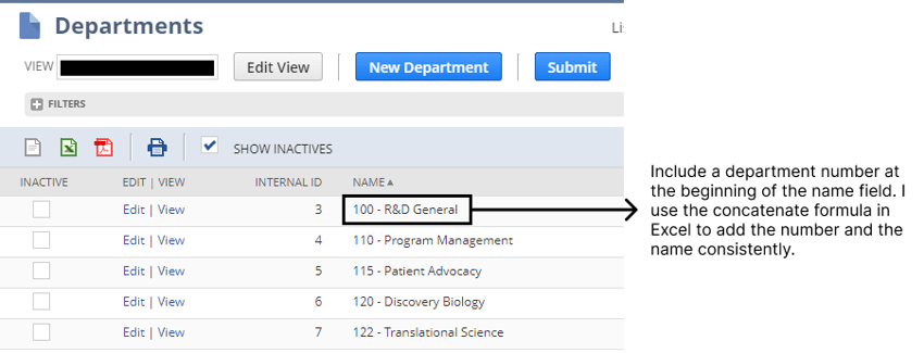 Segment Structure Basics in NetSuite